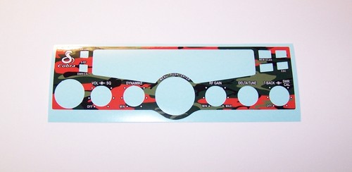 Cobra 29 LX CB Radio Face Plate Decal Any Design/Color Galaxy Connex ...