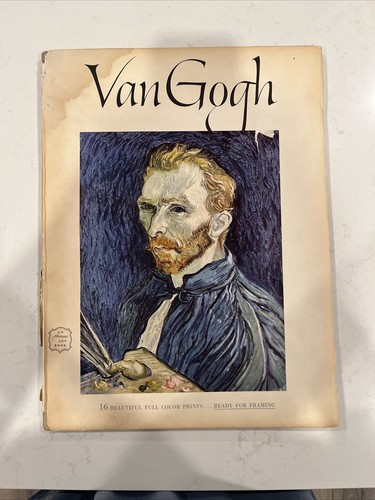 Van Gogh Vintage 1954 Harry Abrams art books 16 full color plates | eBay