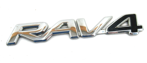 96-03 Toyota RAV4 Emblem Logo Letters Badge Trunk Gate Rear Chrome OEM ...