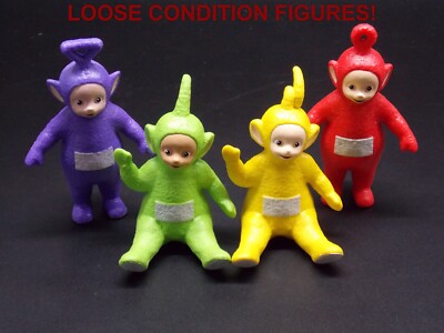 LOT 4pcs/set Cartoon Teletubbies Figures Kids Toys Tinky Winky Dipsy ...