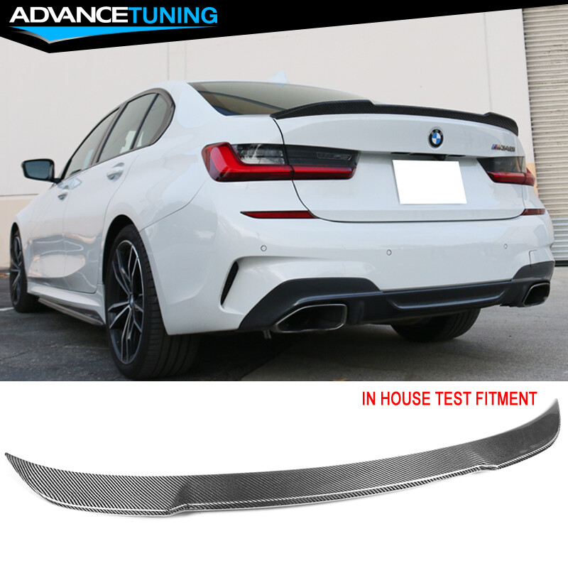 Fits 19-25 BMW 3-Series G20 G80 M3 CS Style Carbon Fiber Rear Trunk ...