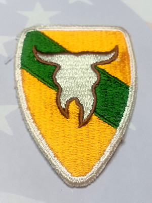 NOS US Army 163rd Armored Cav Regiment Color Uniform Reg Patch CE 3 1/4 ...