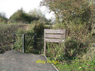 Photo 6x4 Entrance to Straiton Pond Local Nature Reserve Loanhead A new ...