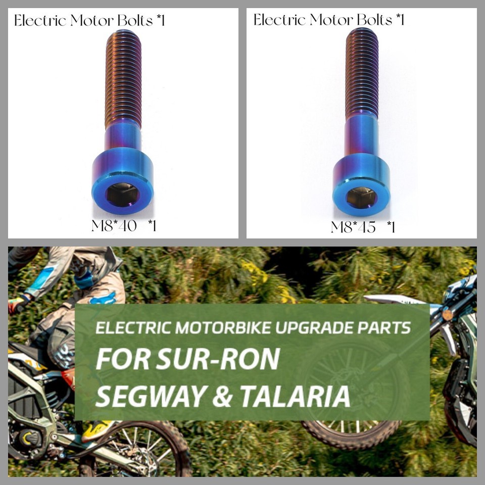 Titanium Complete Screws Bolts Kit for SUR-RON Light Bee X LBX for ...