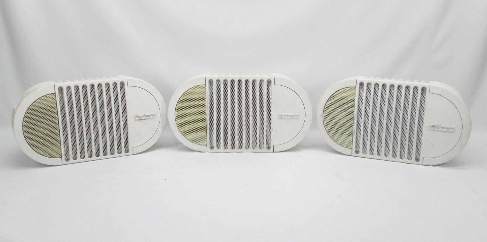 SET of 3x Bogen /NEAR A6T 2-way Indoor/Outdoor All-Weather Speakers ...