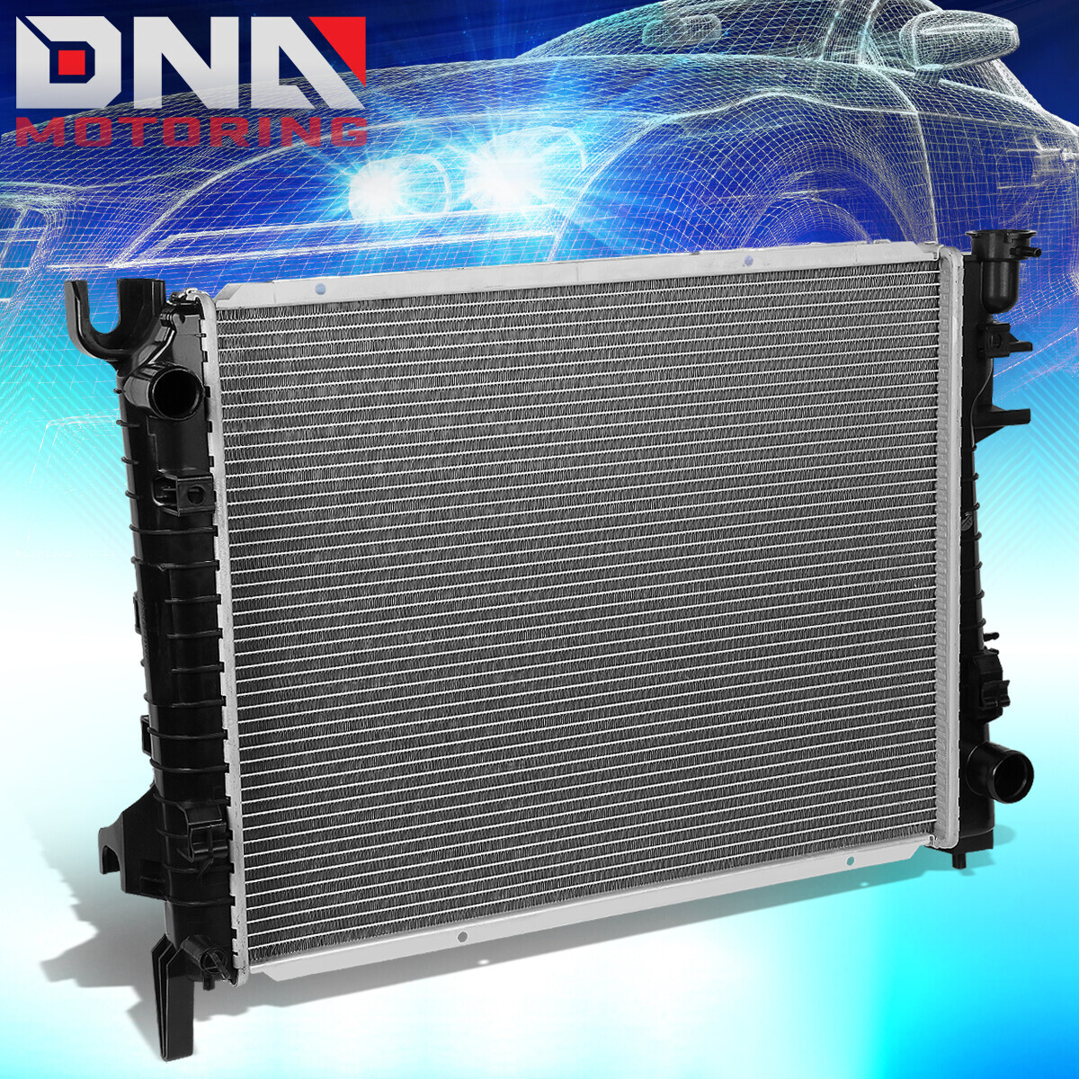 For 2002-2008 Dodge Ram 1500 2500 3500 3.7 4.7 5.7 5.9L Radiator ...