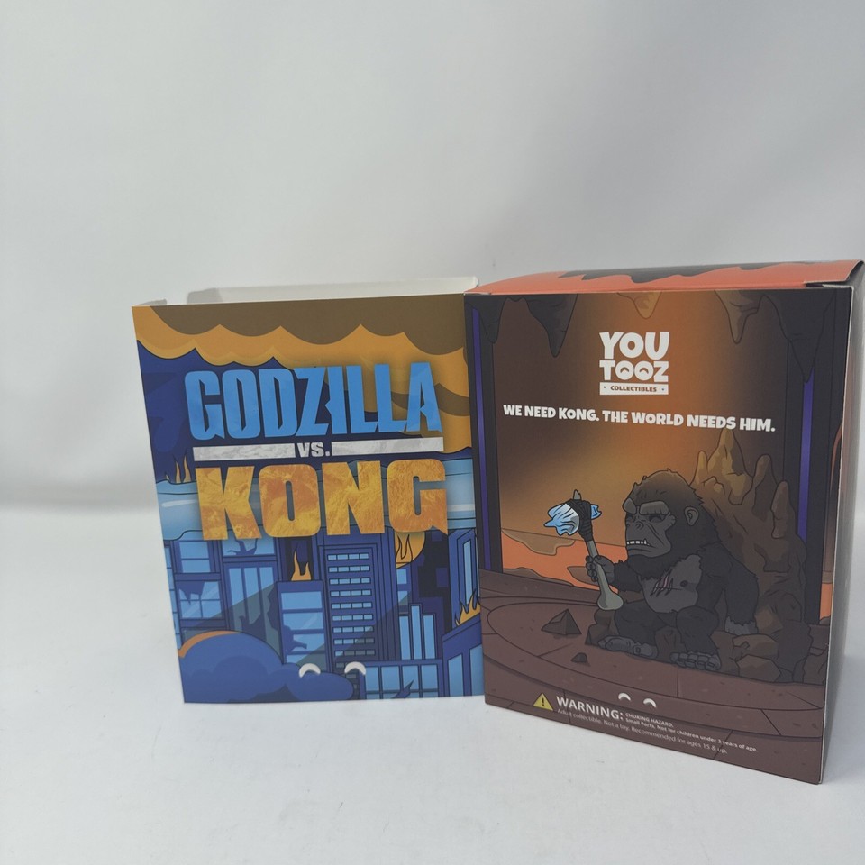 Youtooz Godzilla VS Kong - Kong on Throne #1 Vinyl Figure New w/Box & Sleeve | eBay