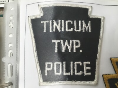 PATCH US POLICE. TINICUM TWP POLICE. | eBay