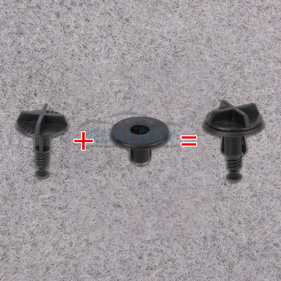 20 For Range Land Rover Push Retainer Clip Battery Cover & Cowl Panel ...