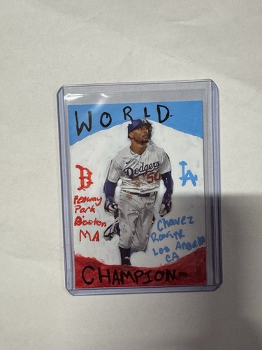 Custom Mookie Betts Card | eBay