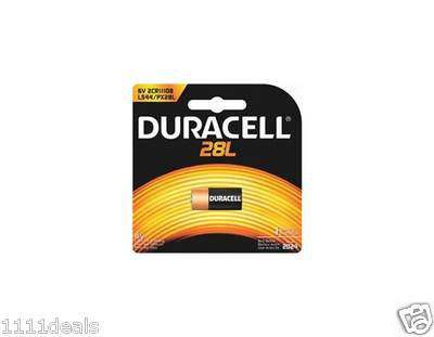 Duracell PX28L 28L L544 Lithium 6V Battery | eBay