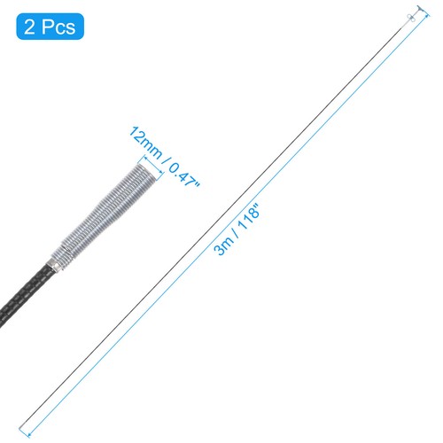 2pcs Flexible Grabber Claw Pick Up Tool 3 M Drain Clog Remover Tool ...