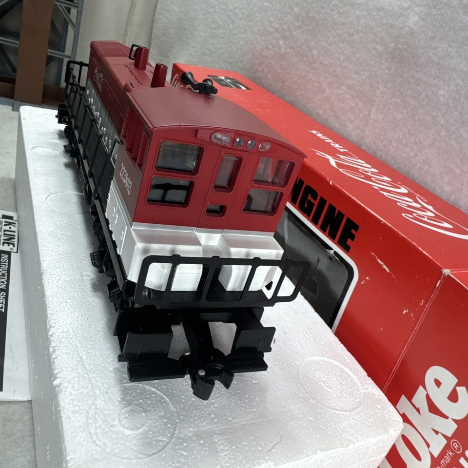 K-line O Gauge No-15 Coca-Cola Diesel Locomotive Dual Motor K – 2238 ...