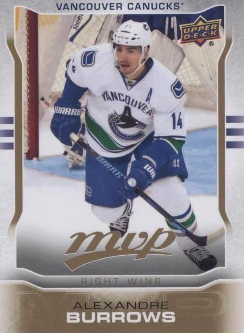 2014-15 Upper Deck MVP - Alexandre Burrows #180 for sale online | eBay