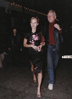 KATE MOSS & FATHER on Her 22nd Birthday Photo by Big Pictures 1996 | eBay