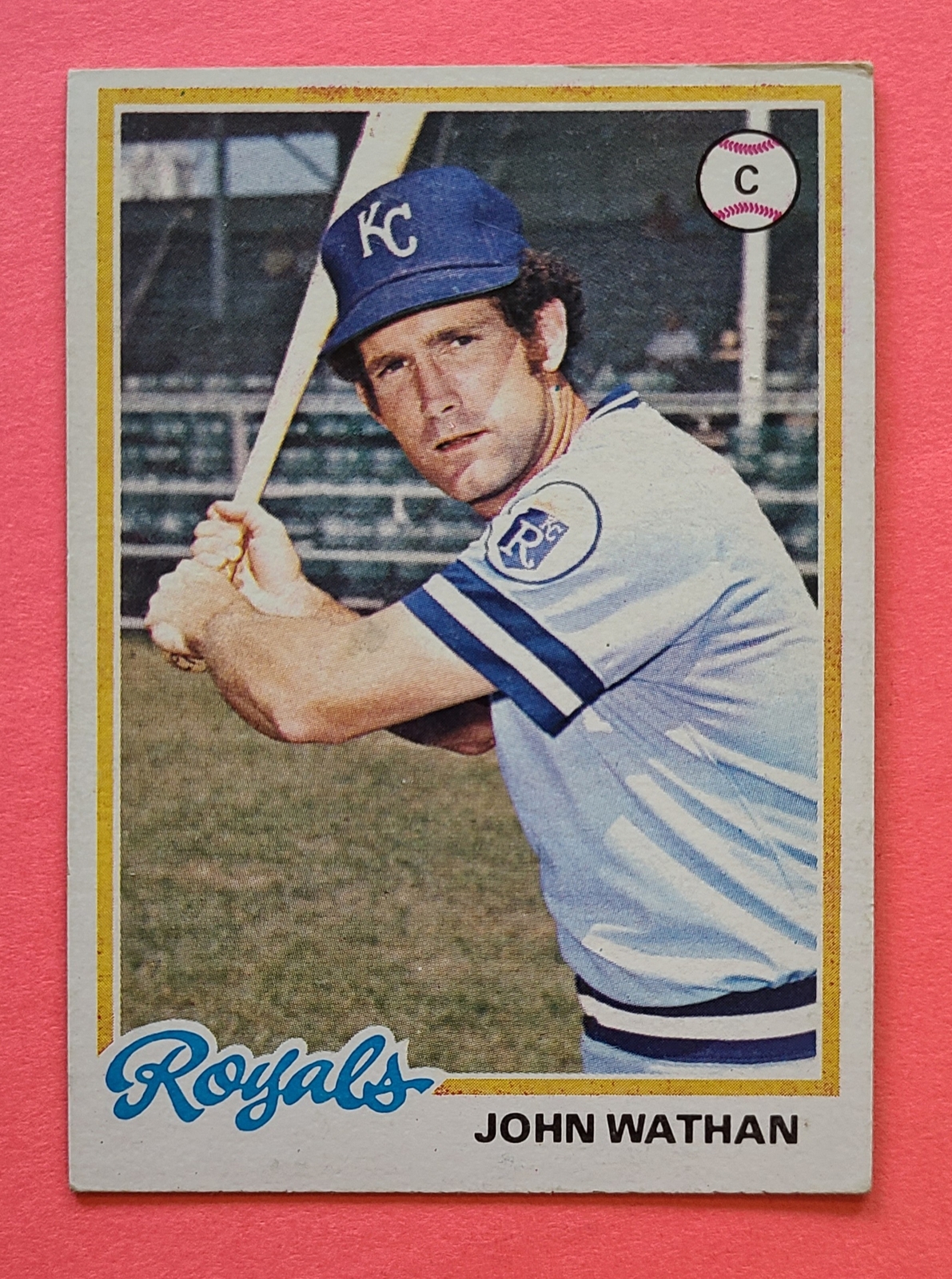 1978 Topps #343 John Wathan VGEX | eBay