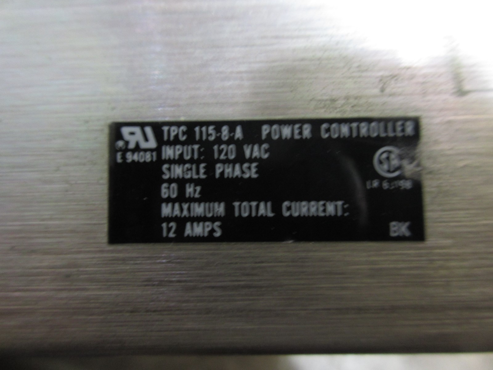 Pulizzi TPC 115-8-A, Z-Line Power Controller Single Phase 60Hz 12A max ...