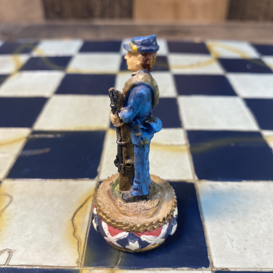 Dragon Crest Civil War Chess Set Replacement Piece Union Pawn Soldier ...
