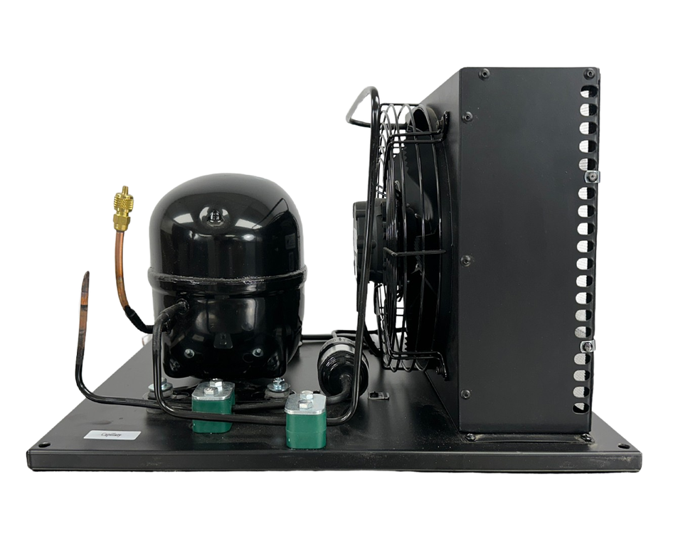 0.5 HP Embraco HVAC Cooler Compressor Evaporator Condensing Unit R290 ...