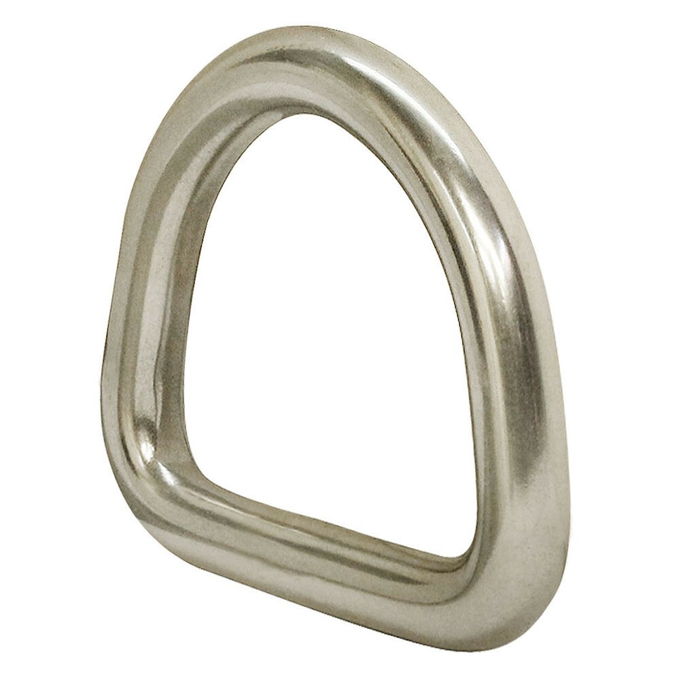 5 Pc 5/16'' 40MM Marine Boat Stainless Steel D Ring Welded Formed D ...