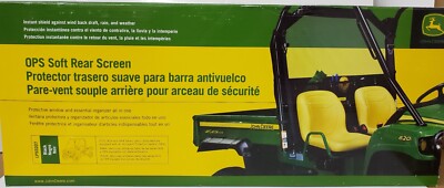 John Deere Gator OPS Black Rear Screen and Organizer LP93207 FITS XUV ...