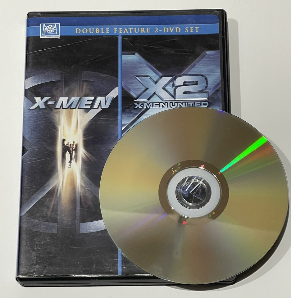 X MEN & X MEN 2 : X-MEN UNITED (DOUBLE FEATURE 2-DVD SET) | eBay