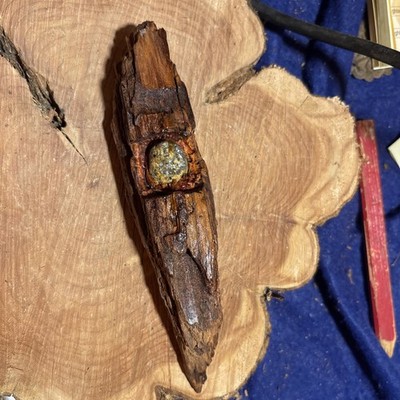 Rare Dug Civil War Bullet In Wood Plus Bonus Relics | eBay