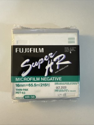 Fujifilm Super HR HR-20 Duplicating Black And White 16mm, ISO16～25 Film ...