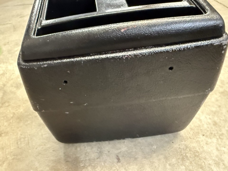 73-87 Chevy Blazer C10 Truck GMC Jimmy Square Body Center Console Blk ...