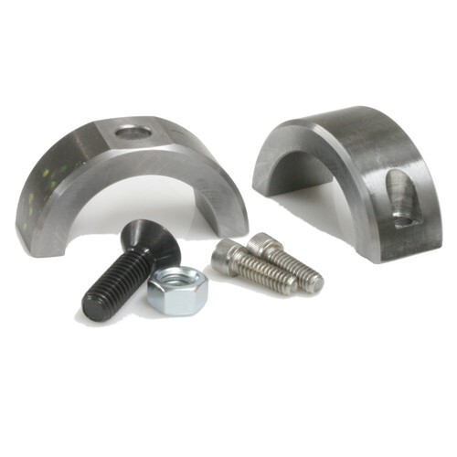 4 pc - 2 Bolt Steel Universal 2.25" Fabrication Clamps with Flush Mount ...