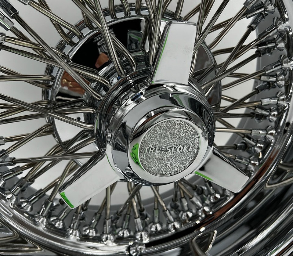 Truespoke® Knockoff 3-Bar Spinners For Dayton and Import Knock Off ...
