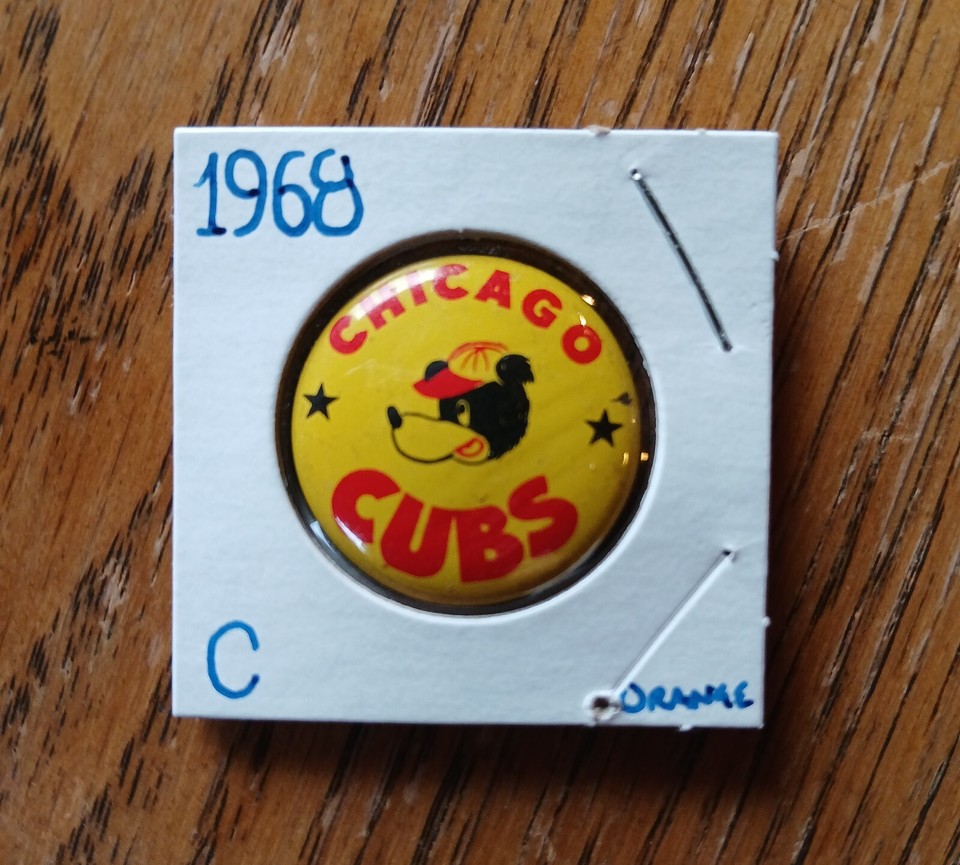 1968 Crane Potato Chips Pins Chicago Cubs Vintage Baseball Pin | eBay