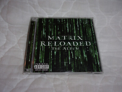 MATRIX RELOADED THE ALBUM 2-DISC CD SOUNDTRACK ROB ZOMBIE LINKIN PARK ...