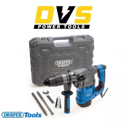 Draper 08936 230V SDS Max Rotary Hammer Drill, 7kg, 1600W In Case Like ...