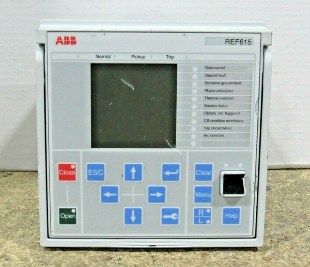 ABB REF615 REF615A-1G HAFDACFBNBB1BBN11G Feeder Protection and Control ...