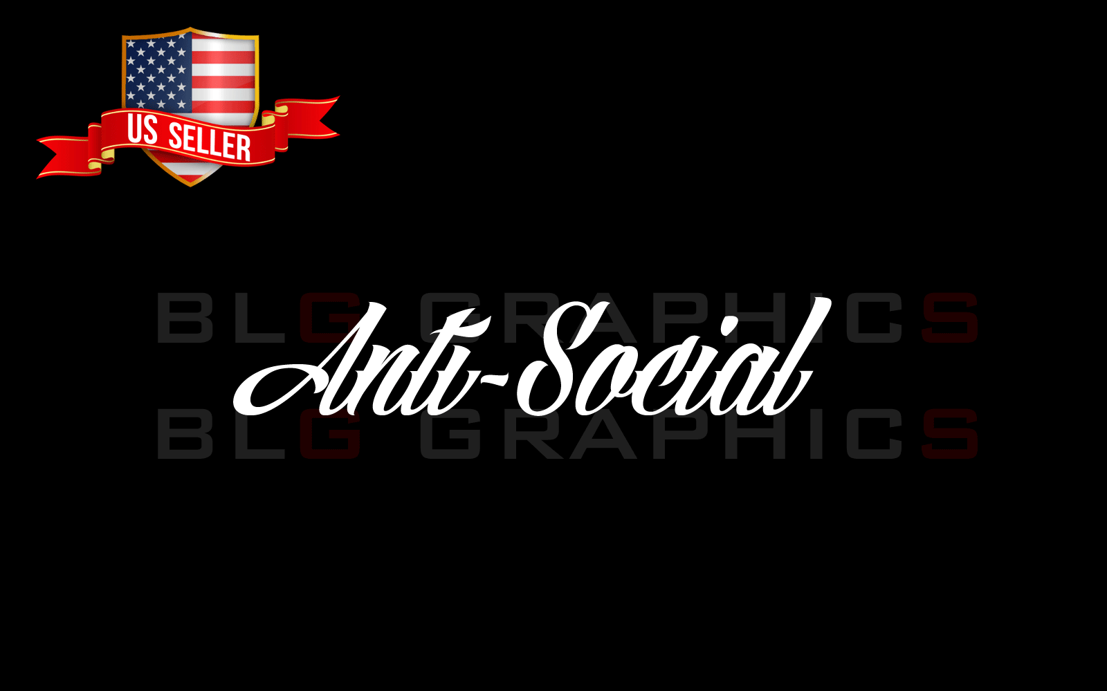 Anti-Social sticker JDM slammed windshield drift lowered car truck ...