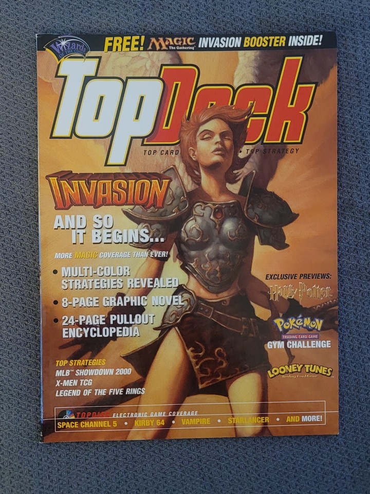 TOP DECK MAGAZINE Harry Potter Pokemon - Magic Invasion Issue 11 Nov ...