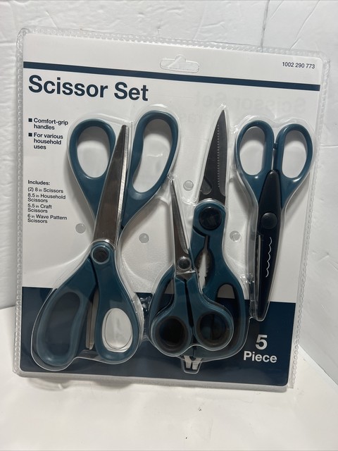 2 Anvil BRAND Comfort-grip Handled Scissors for Crafting for sale ...