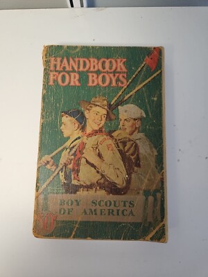 1940 Boy Scouts of America BSA Handbook for Boys 1st Edition 33rd ...