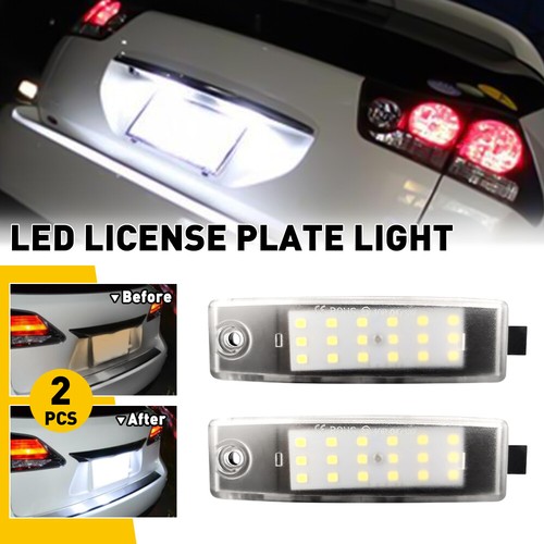 LED License Light Plate Replacement Lamp For Toyota Highlander RAV4 ...