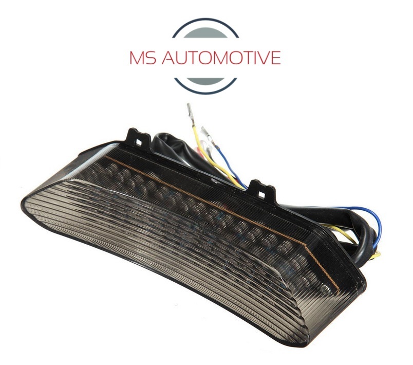 SMOKED LED REAR LIGHT WITH INDICATORS YAMAHA RAPTOR 700 700R | eBay