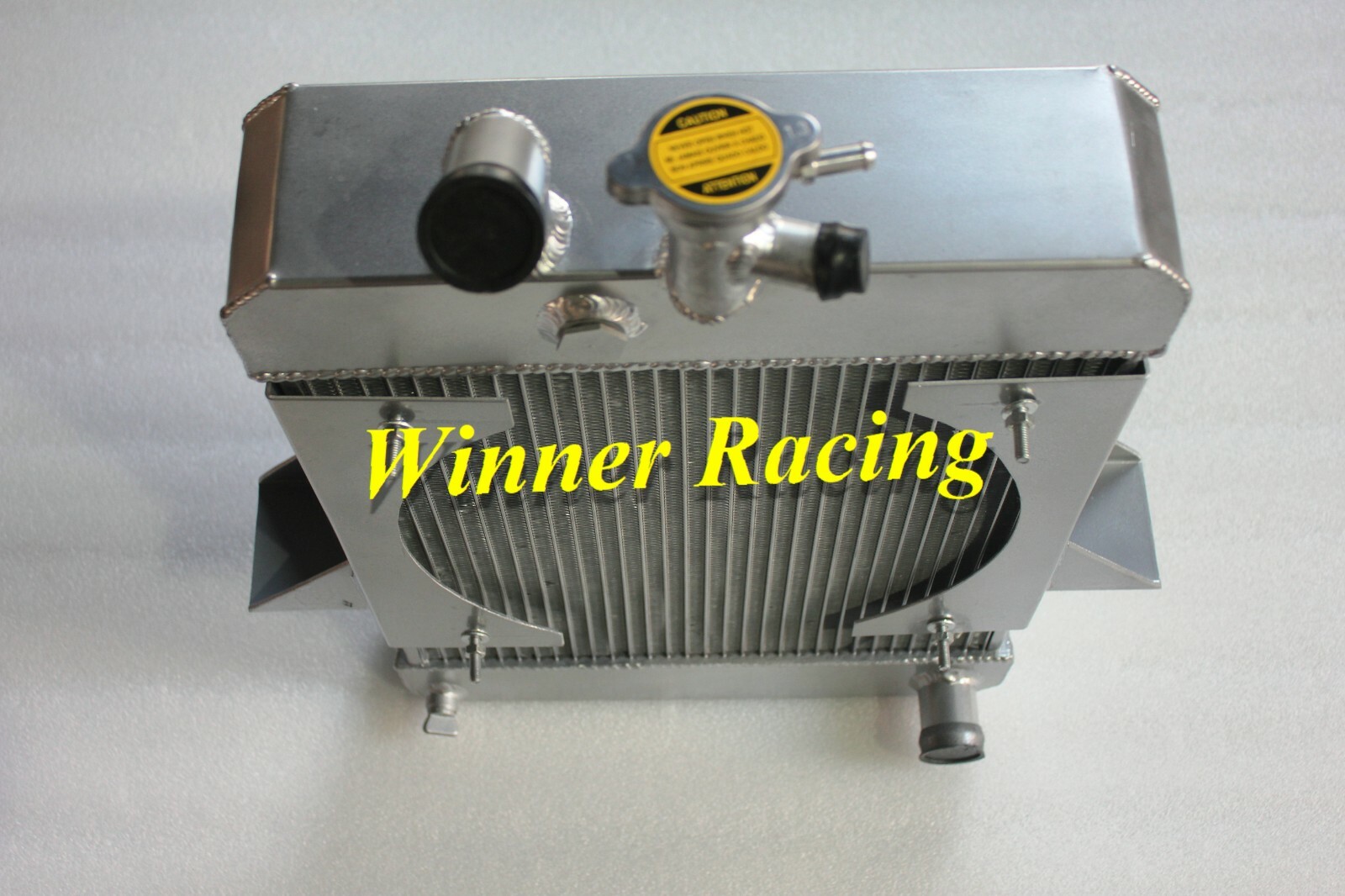 Fit Triumph GT6 1966-1973 70mm Core Aluminum Radiator &10'' 12V Fan Kit ...