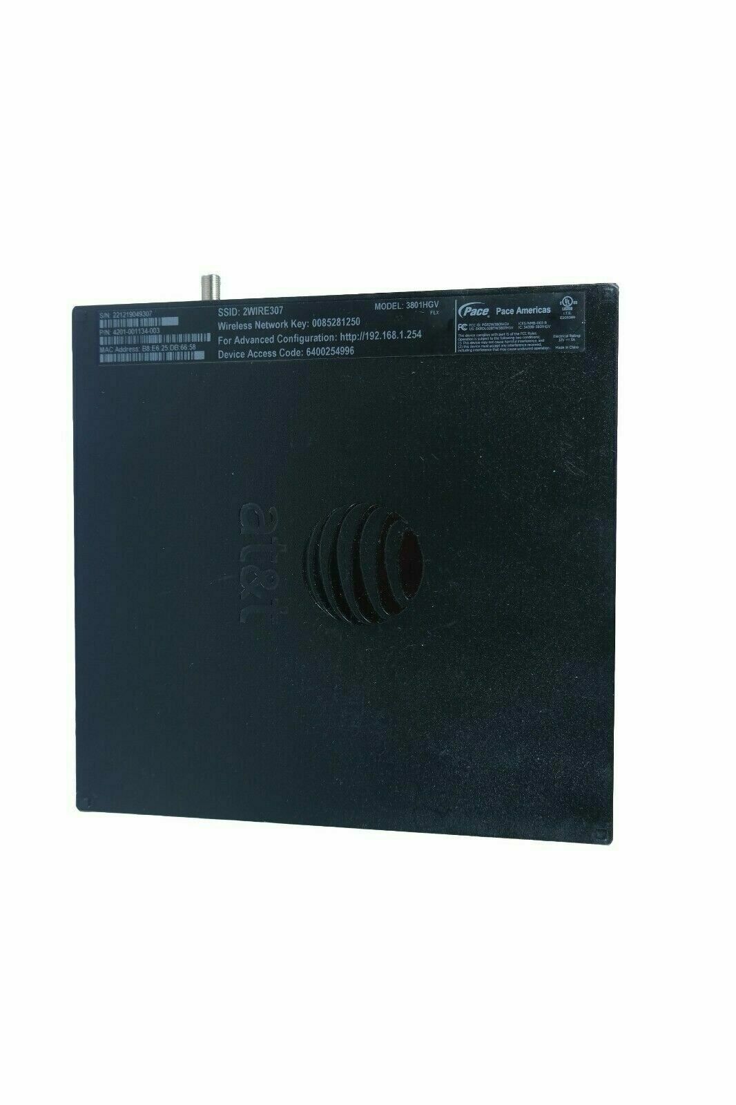 AT&T U-verse Pace 5031NV DSL Gateway Wireless Modem Router | Compra ...