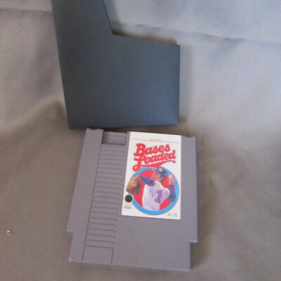 Bases Loaded (Nintendo Entertainment System, 1988) NES Cleaned cart ...