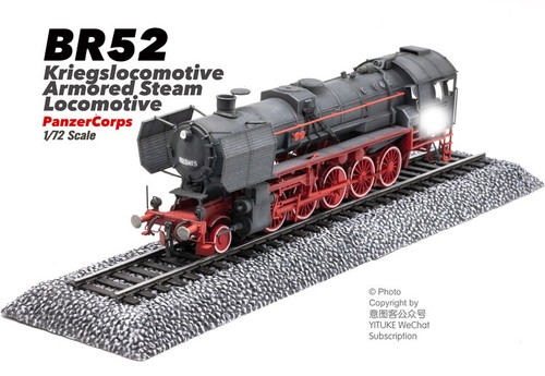 1/72 Dr52 Steam Train Model with Track Refined Model | eBay