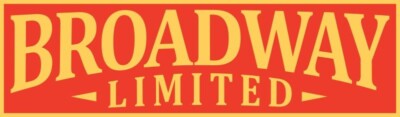 Pennsylvania Railroad Broadway Limited DIECUT NEW 18" Wide Sign USA ...