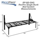 RecPro Fold-up RV Bunk Bed Single Twin Mattress Folding Bed | eBay