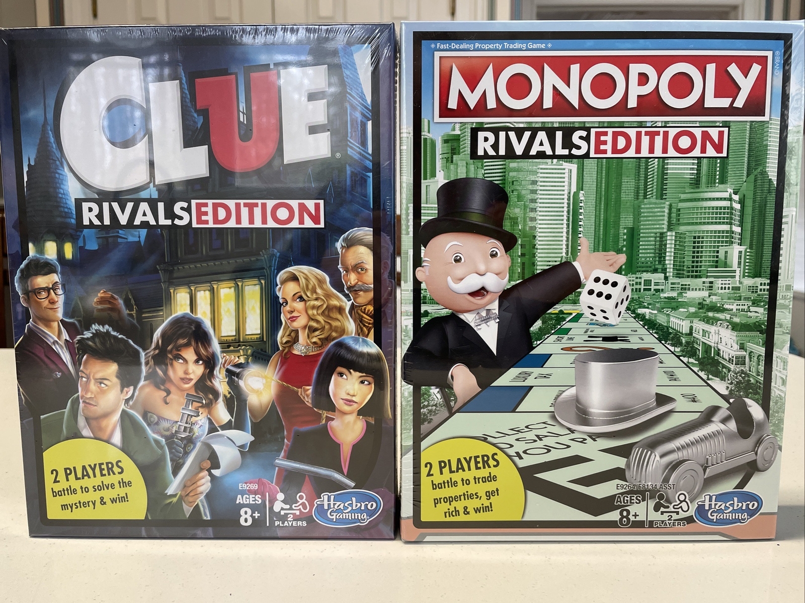 Monopoly And Clue RIvals Edition Board Games - NEW/Sealed | eBay
