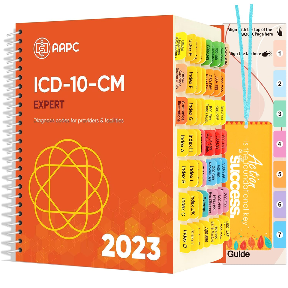 Index Tabs for AAPC Version ICD-10-CM Expert 2023/2025 the Complete ...