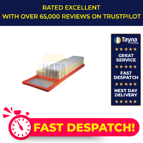 Air Filter fits FIAT PANDA 1.3D 2006 on NAPA 51817708 51837082 51873070 ...